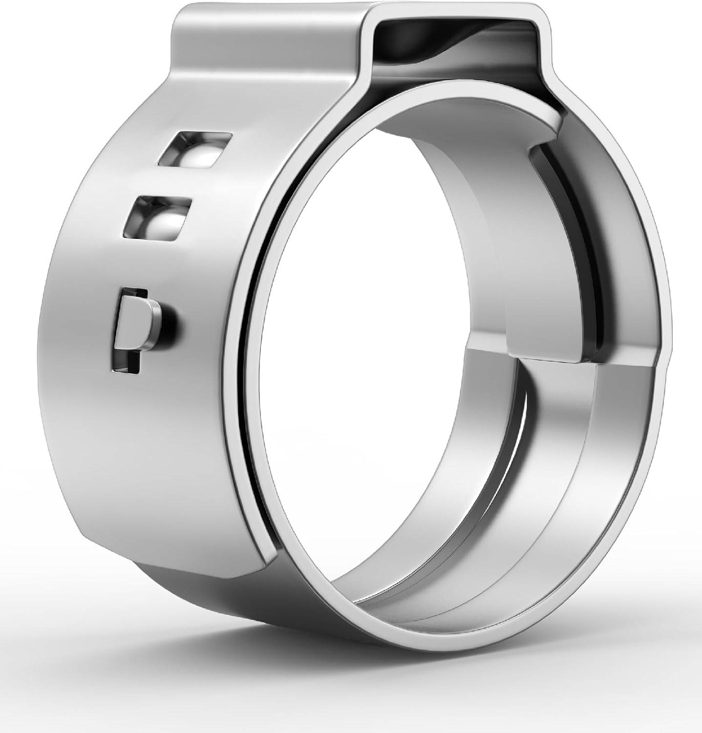 Bates- PEX Cinch Clamp Rings, 3/8", 50 Pack, Stainless Steel, Pex Clam ...